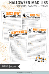 Halloween Games For Kids, Tweens, & Teens – Wild Truth Design Co